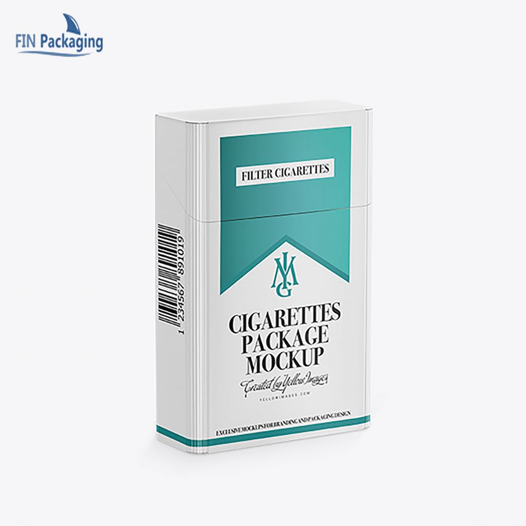What is the basic purpose of cigarette boxes?